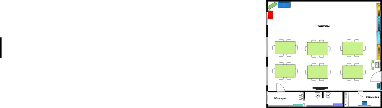 School Classroom Floor Plan | Visual Paradigm User-Contributed Diagrams ...