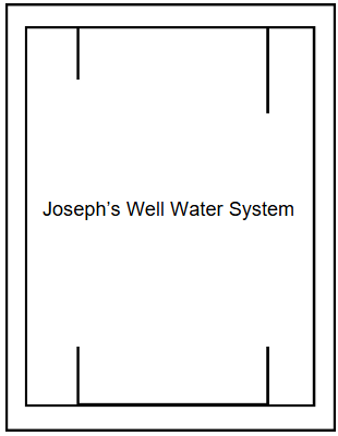 Create a Joseph's Well Water System Manual with Visual Paradigm Online