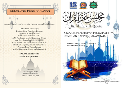 MAJLIS KHATAM AL-QURAN SKPP9(2) 2024